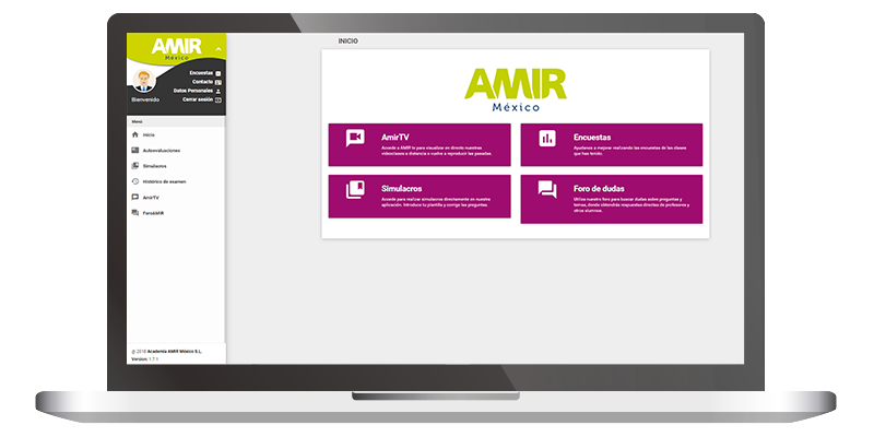 Aplicación del alumno - Método AMIR México